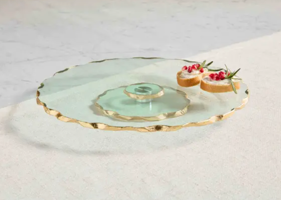 MP - Glass Lazy Susan | Miles & Company