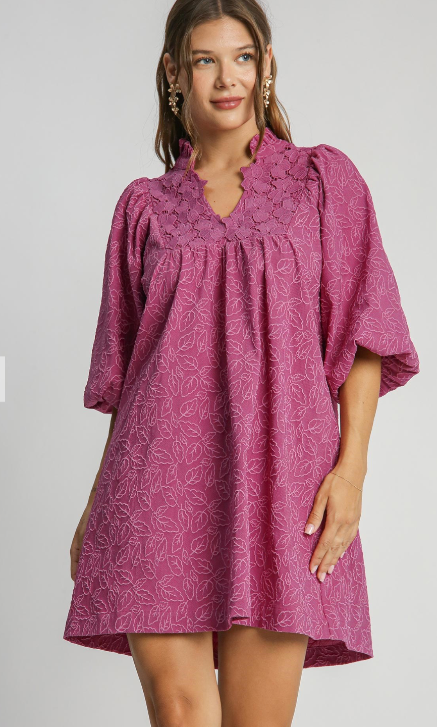 Magenta Magic Dress | Miles & Company