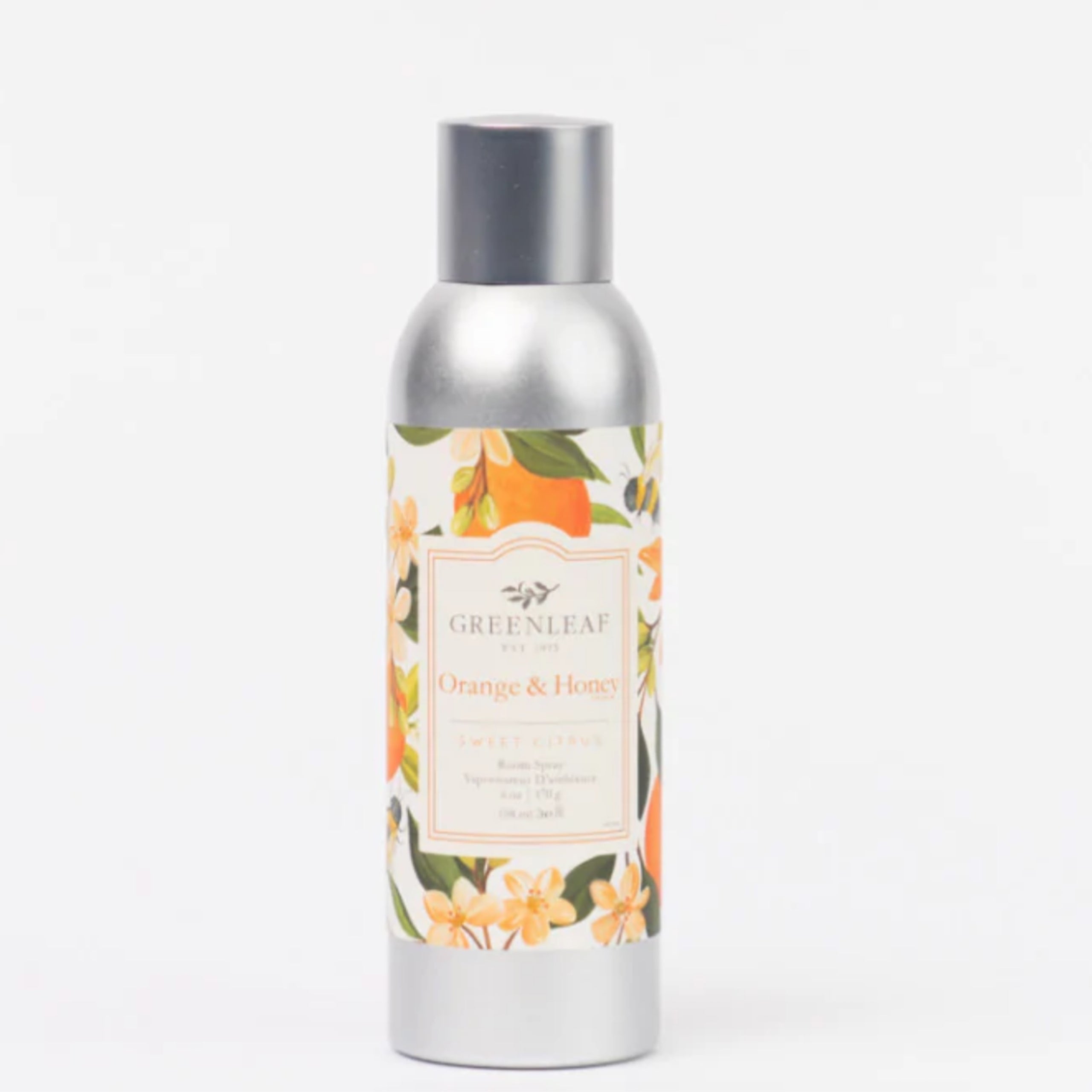 Greenleaf Gifts Room Spray-Orange & Honey | Miles & Company